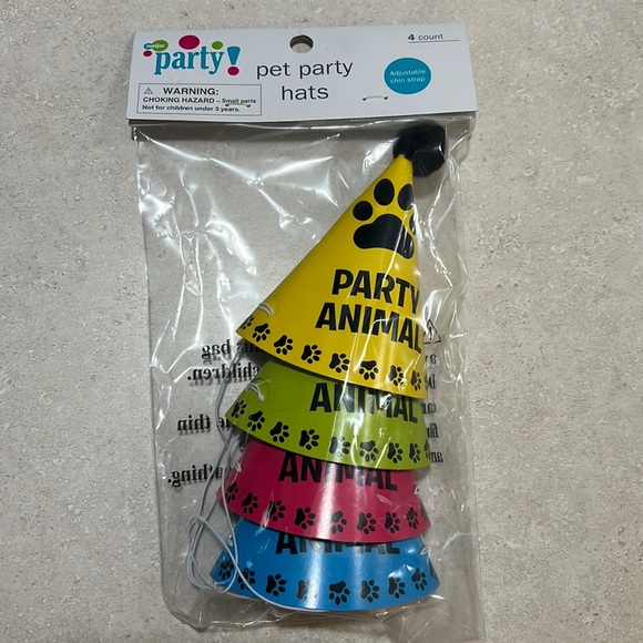 Dog | Mini Pet Party Hats With Chin String | Poshmark
